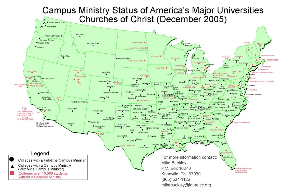 History » Campus Ministry United